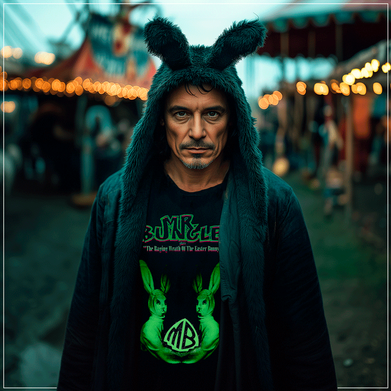 Remera «Mr. Bungle: La ira del Conejo de Pascua» – MACACO