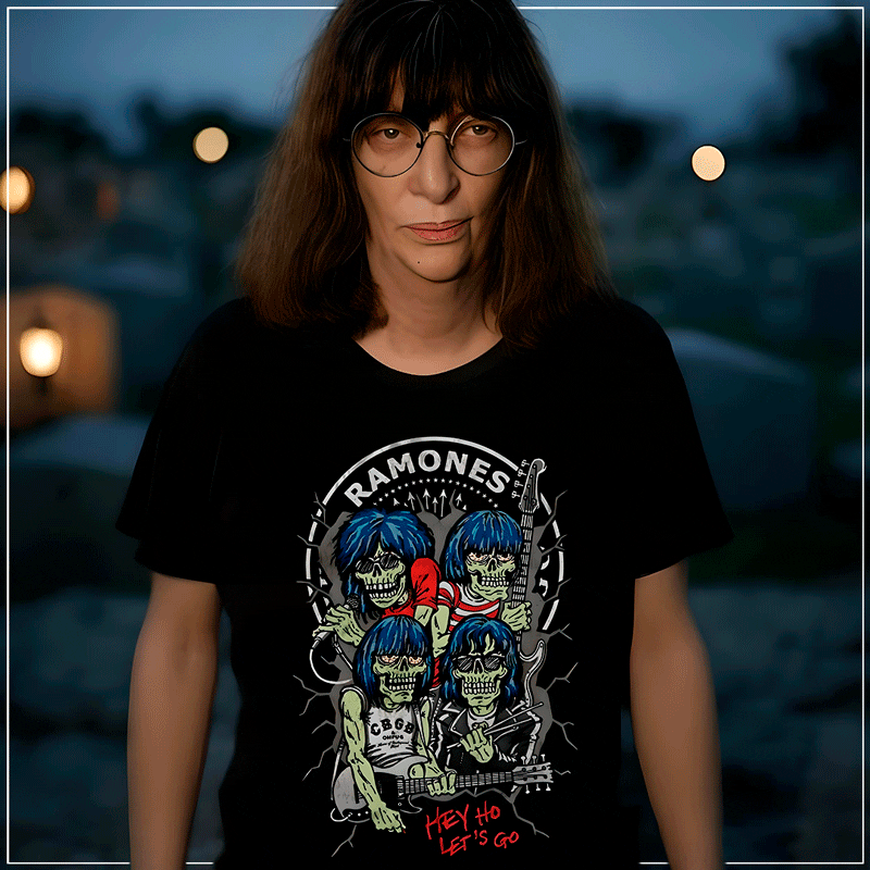 Remera «Ramones: Hey Ho Undead» – MACACO