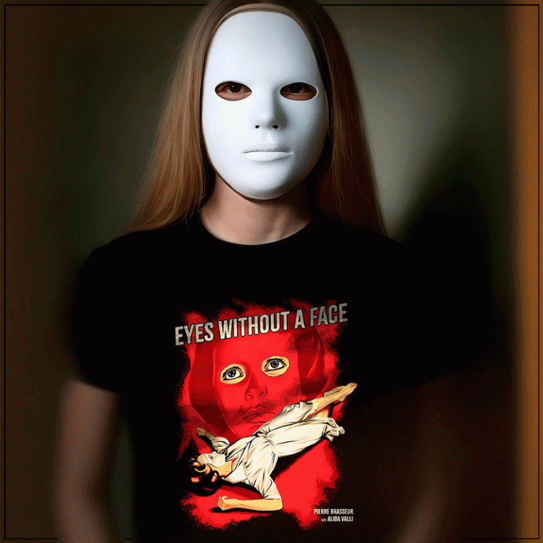 Remera «Ojos sin rostro: Les yeux sans visage» – MACACO