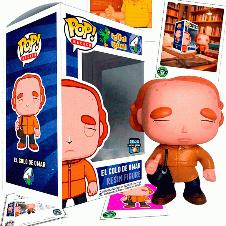 Figura: Colo de Omar Macaco Pop! «Edición Definitiva» – MACACO